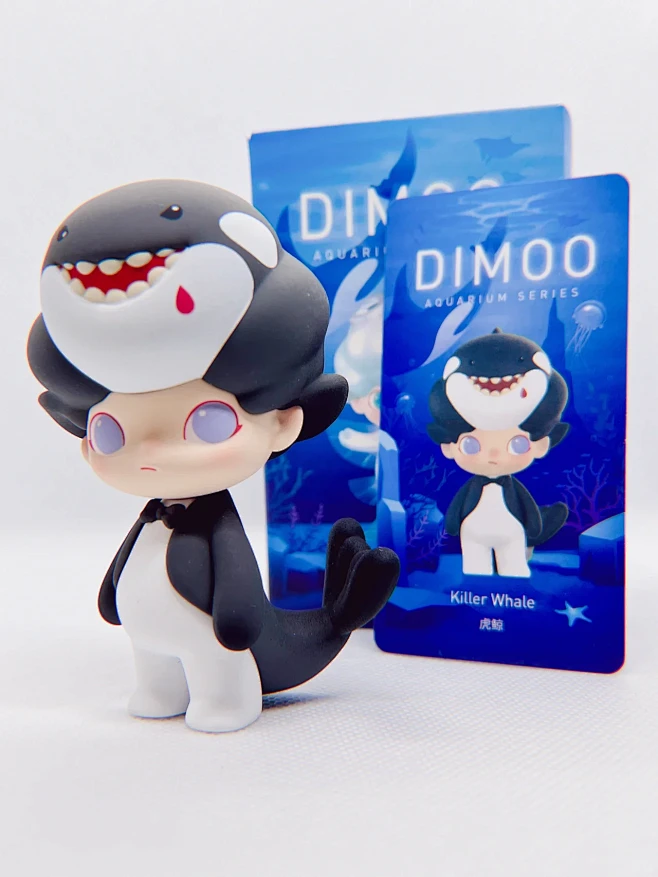 【盲盒分享】DIMOO 小虎鲸-花瓣网