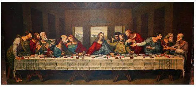 最后的晚餐的 -花瓣网