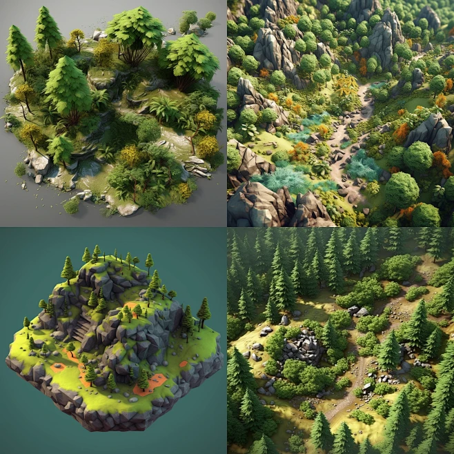 lauren70_forest_Trees_High_mountains_Green_plant_SLG_sandbox_Ma ...