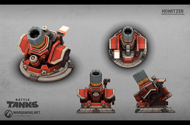 Battle Tanks - Defensive Turrets-花瓣网