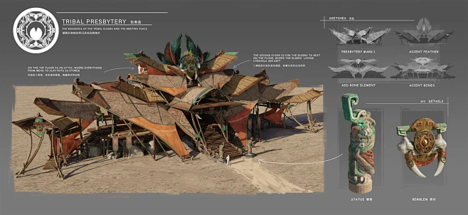 LIYU Tribe_Architectrual concept design-花瓣网