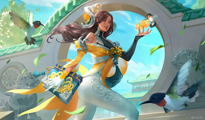 Lady Ju Hua-花瓣网