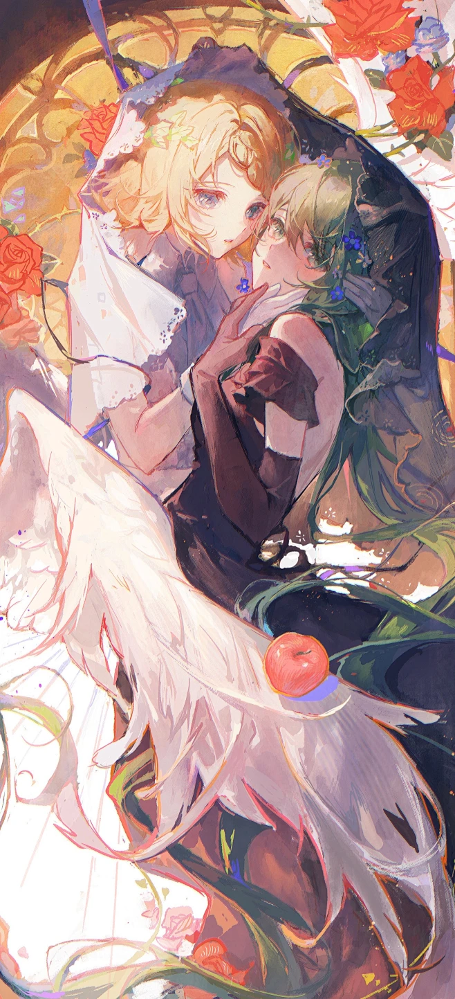 抹茶專門店AM matchach 动漫美少女 姐妹花-花瓣网