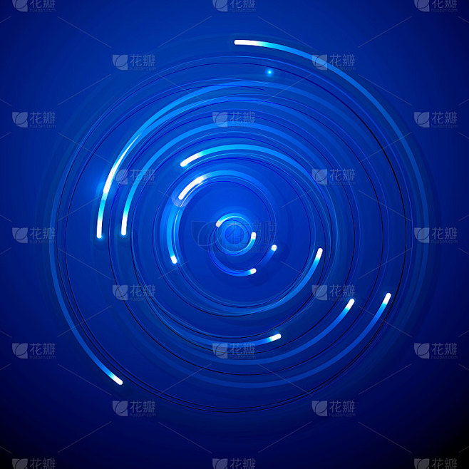 Abstract technology electrons background concept.