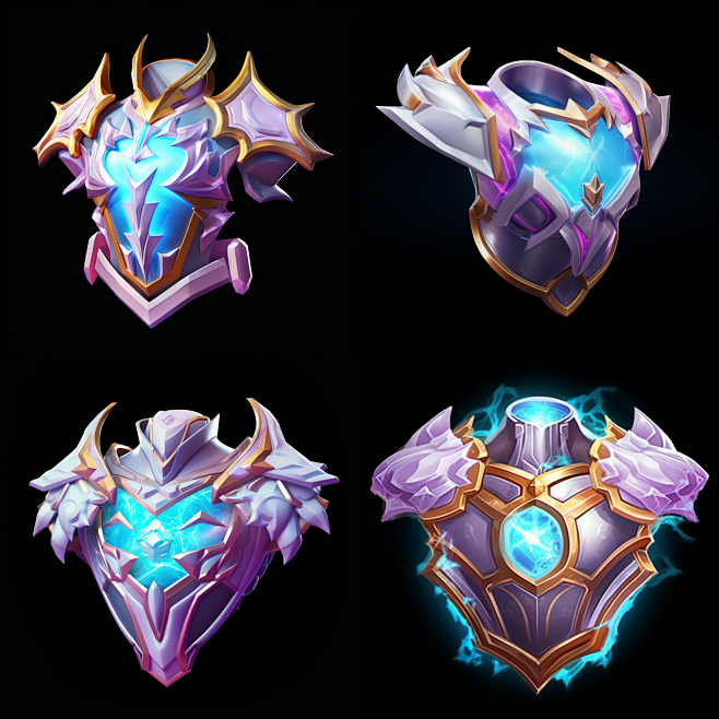 xusien_dc_character_armor_hero_chest_in_the_style_of_chromatic ...