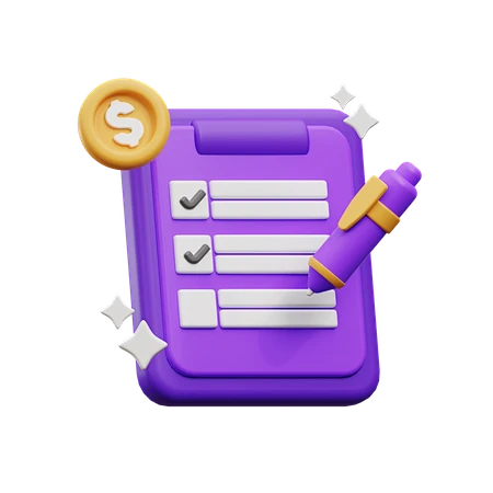 Money Management 3D Icon-花瓣网