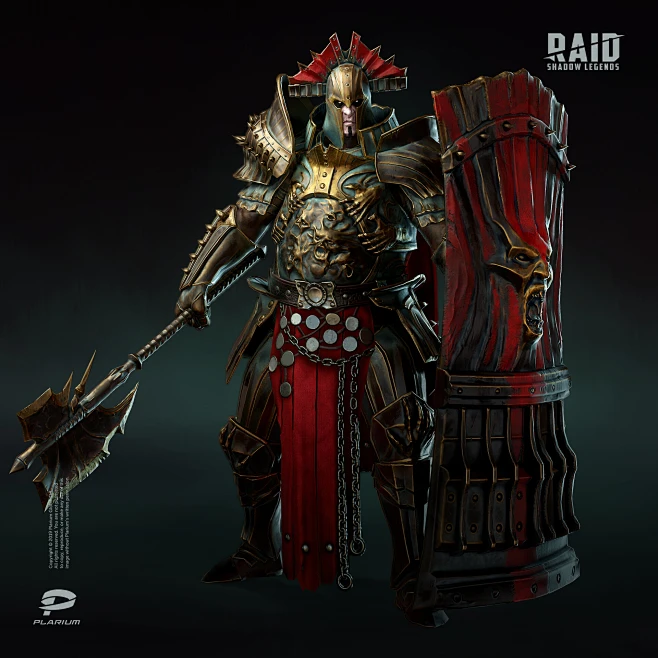 Barbarian — Raid: Shadow Legends, Artem Shupa-Dubrova : Created for ...