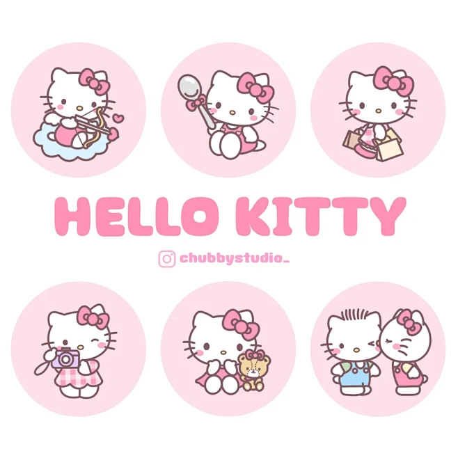 ig精選封面、頭像 ꒱ Hello Kitty凯蒂猫 - 小红书-花瓣网