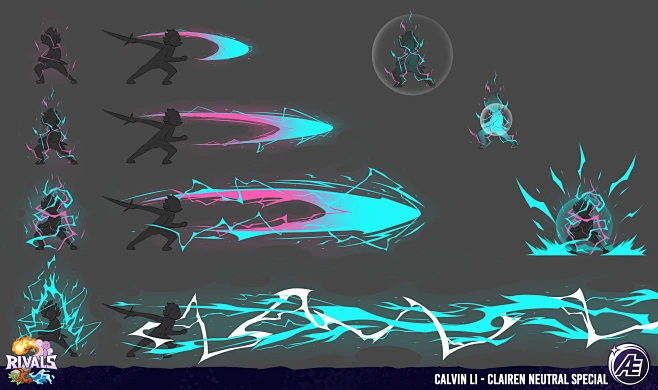 Rivals 2 - Clairen VFX Concepts-花瓣网