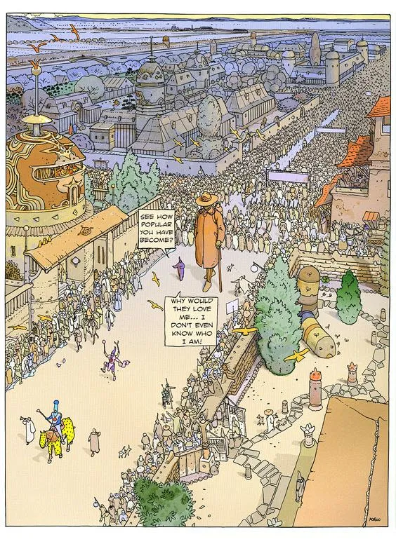 Moebius #comics #illustration #moebius: -花瓣网