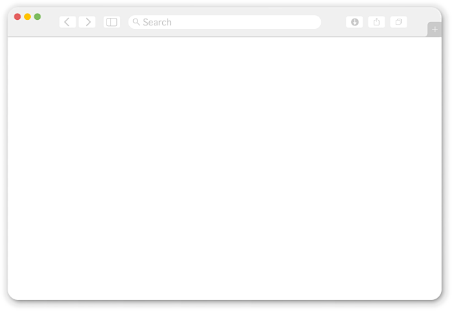 花瓣素材_白色背景上的空白浏览器窗口。空的网页模型与工具栏_147843393 [转换]