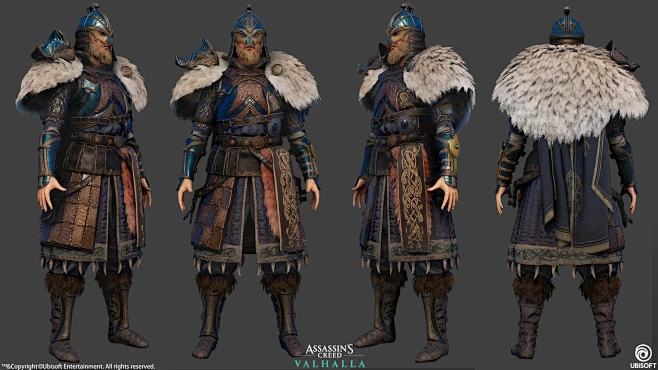 Assassin's Creed Valhalla - NPC Outfits, Playable Outfits-花瓣网