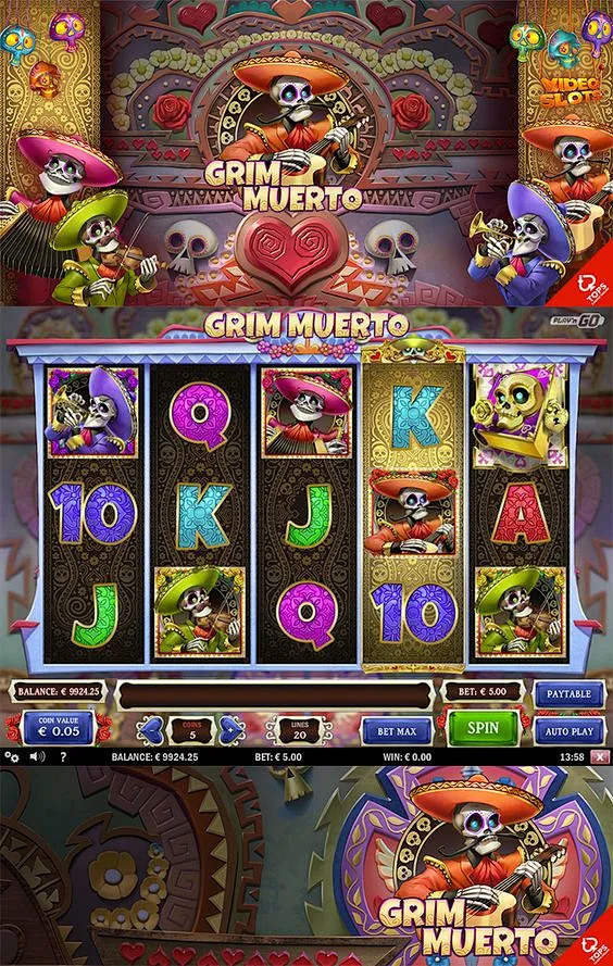 Play the beautiful Grim Muerto slot for free at The SpinRoom! -- # ...