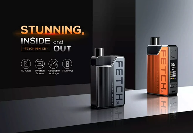SMOK Fetch Mini Kit 1200mAh-花瓣网