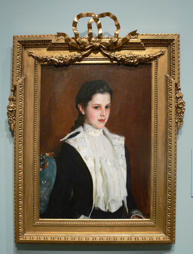 John_Singer_Sargent_Alice_Vanderbilt_Shepard_Amon_Carter_Museum_with_frame