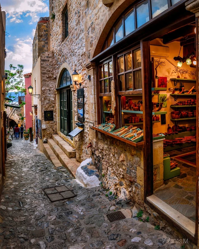 Valantis on Instagram: “Monemvasia beautiful street !! .. . Member of ...