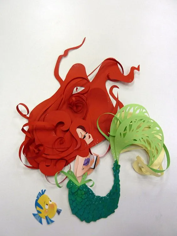 Ariel Paper Art.: -花瓣网