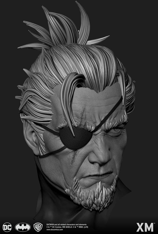 Deathstroke Samurai unmasked portrait, XM, Paul Tan : I only did a tiny ...