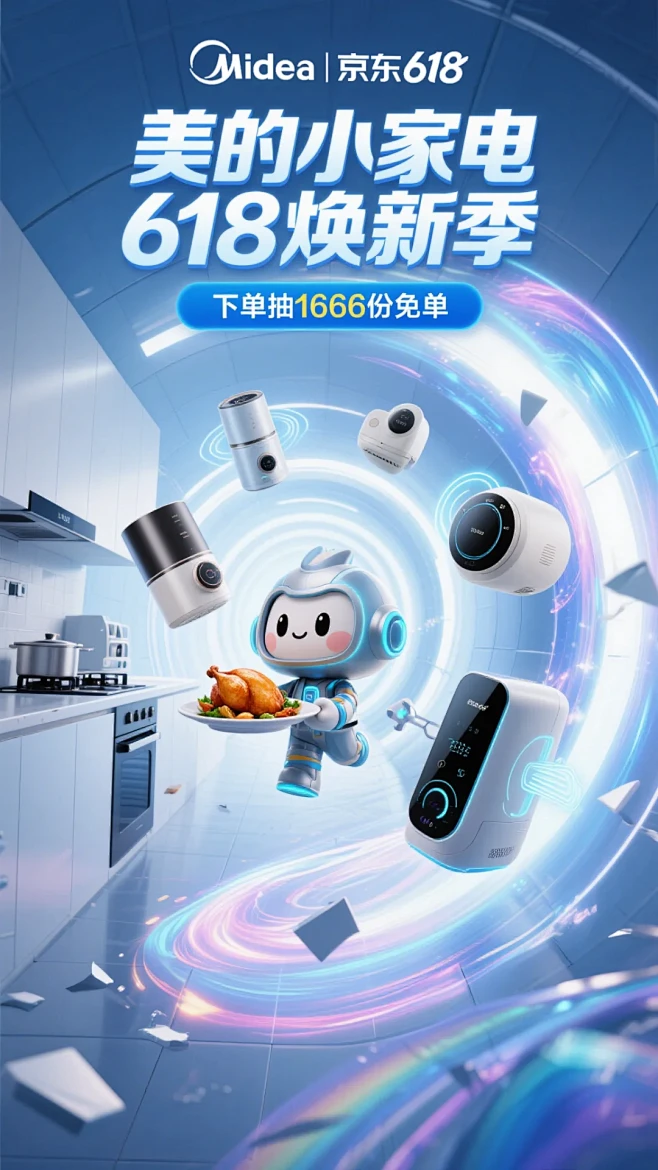 AI直出618家电大促海报，5秒20种风格 - 小红书-花瓣网