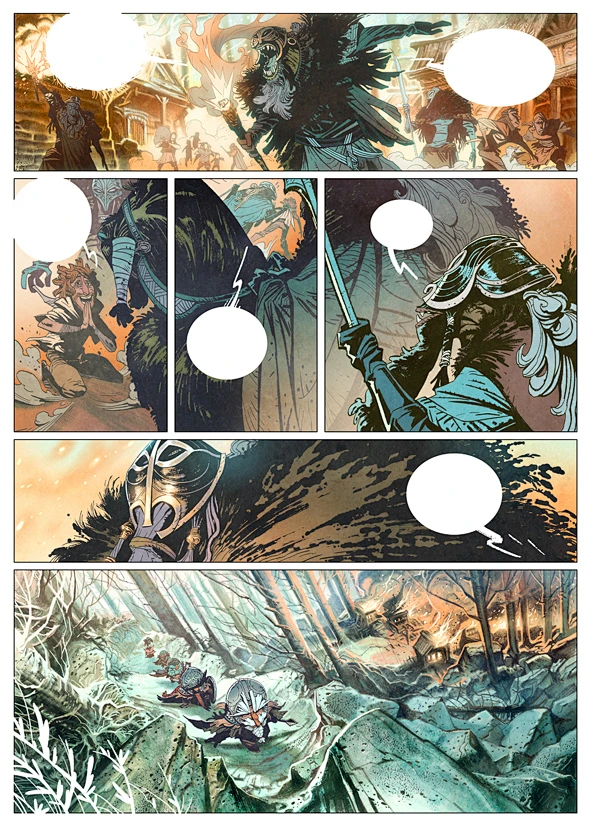 BRIGADA comic book PAGES : These are pages from my comic book "Brigada ...