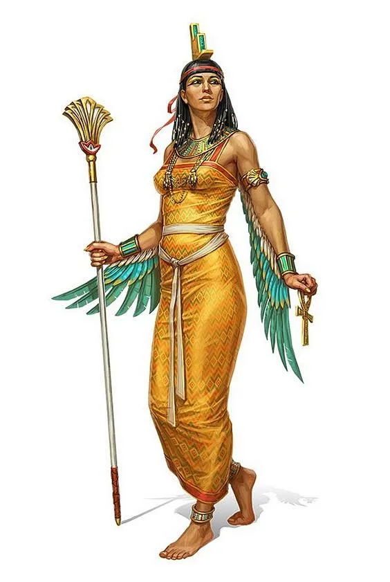 Grand Cleric of Isis - Pathfinder PFRPG DND D&D d20 fantasy-花瓣网