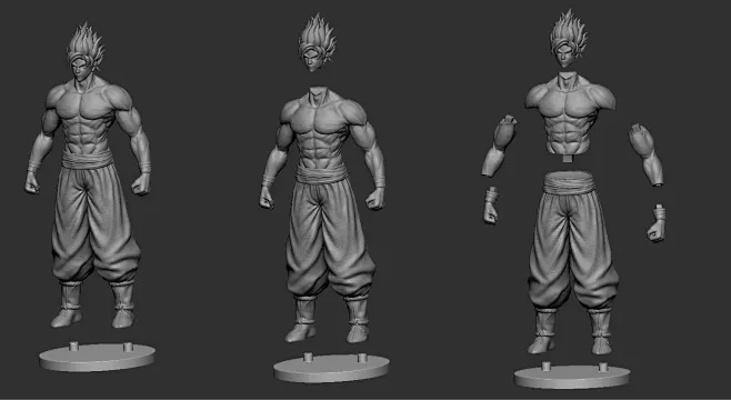 GOKU super saiyan - Dragonball Super | 3D Print Model : Model available ...