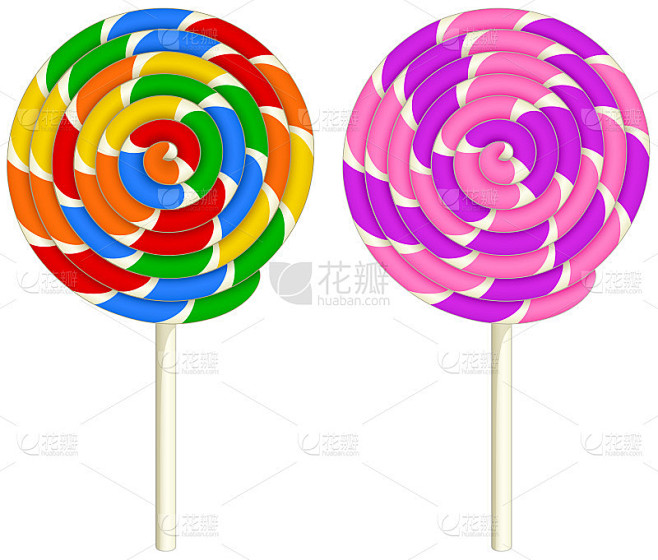 螺旋形棒棒糖
