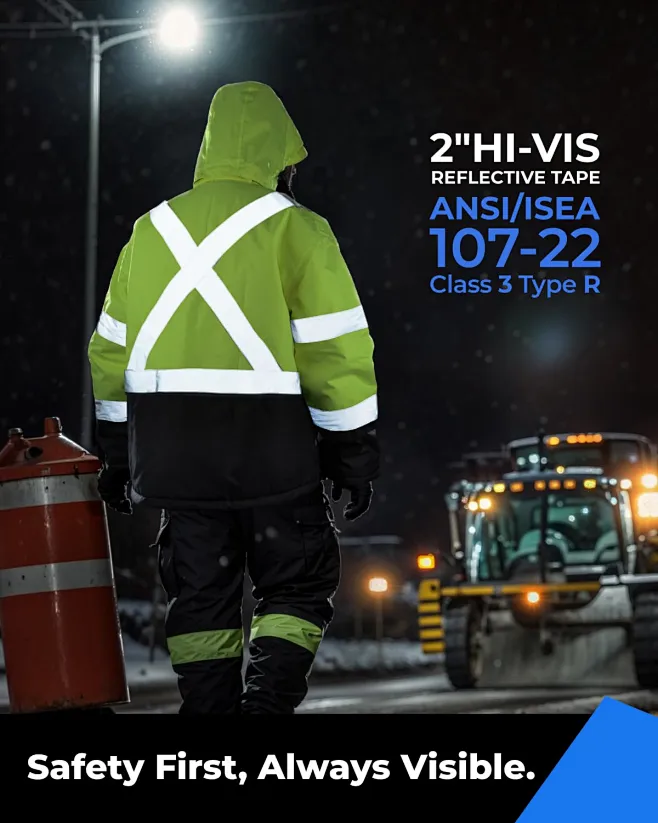 Amazon.com: toolant 100% Waterproof Safety Jackets for Men, Hi Vis ...