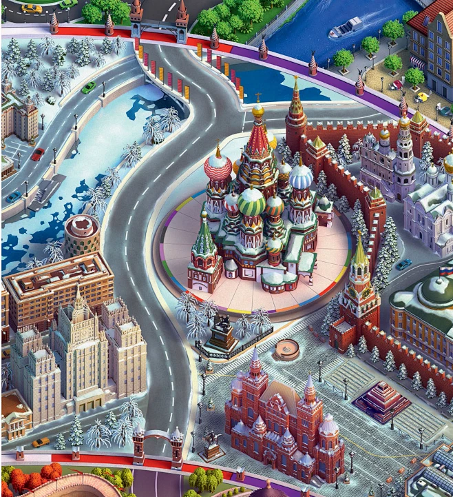 Moscow, Russia (Wheel of Fortune), FOX3D ENTERTAINMENT : Do you Like ...