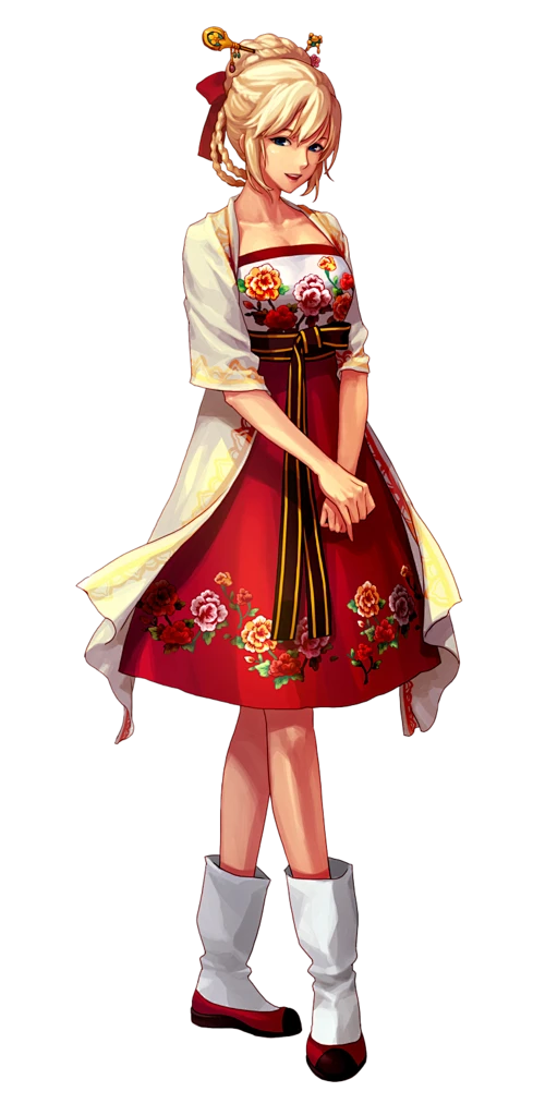 中国风DNF女枪-花瓣网