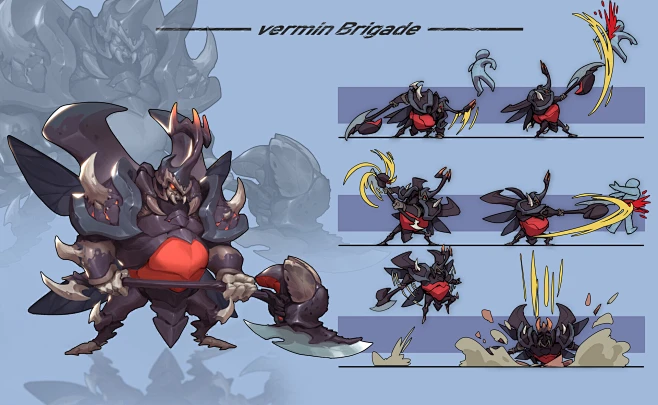 ArtStation - vermin brigade, xinlu LIU _好看的设计_T2020314 -花瓣网