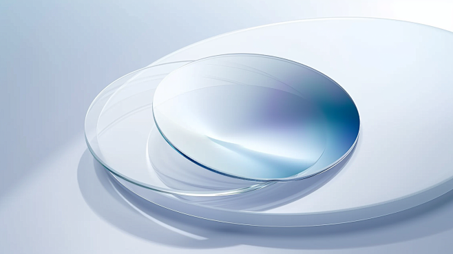 ls7623_3d_rendering_of_a_high_refractive_index_lens_in_the_styl ...