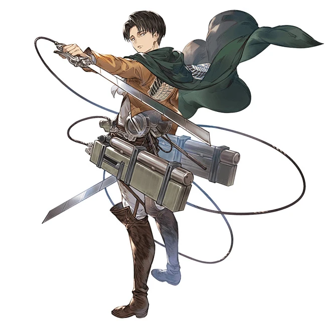 Levi Character Art from Granblue Fantasy-花瓣网