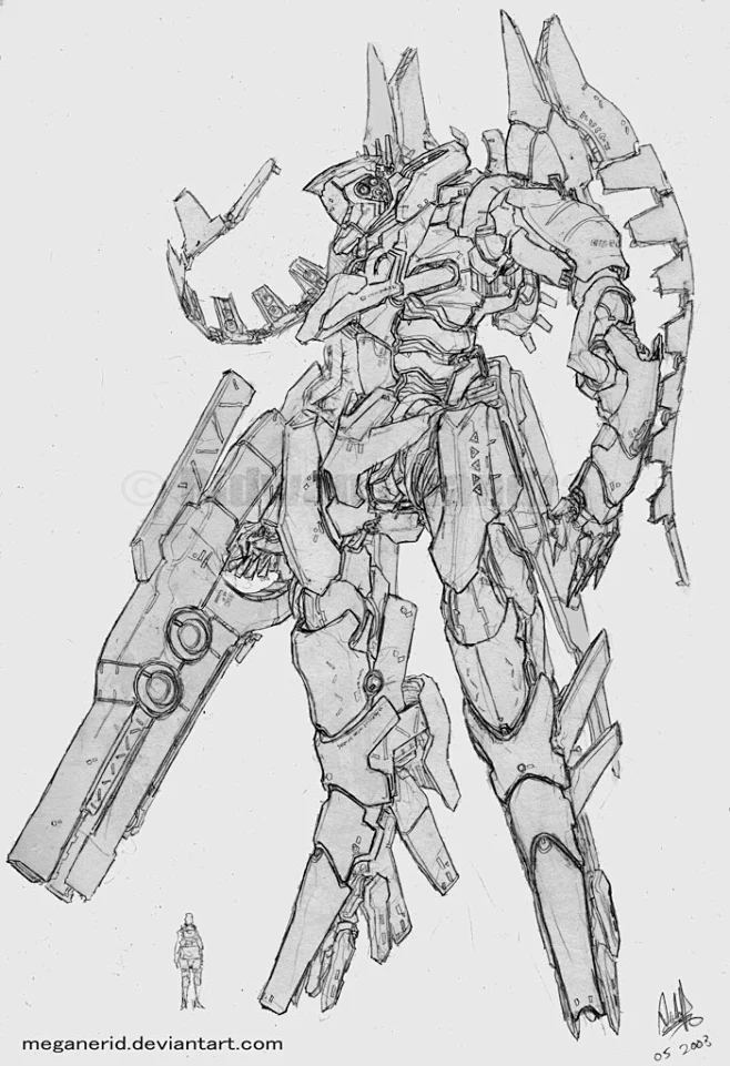 Mecha - Icarus by MeganeRid-花瓣网