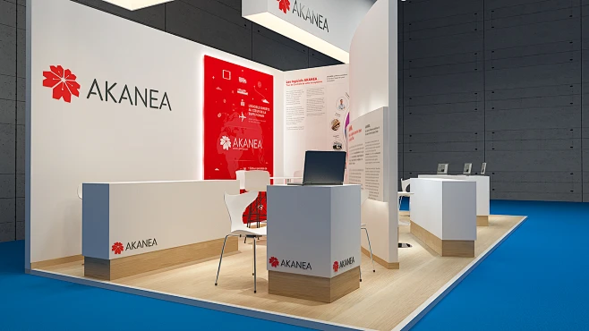 AKANEA Booth design-花瓣网