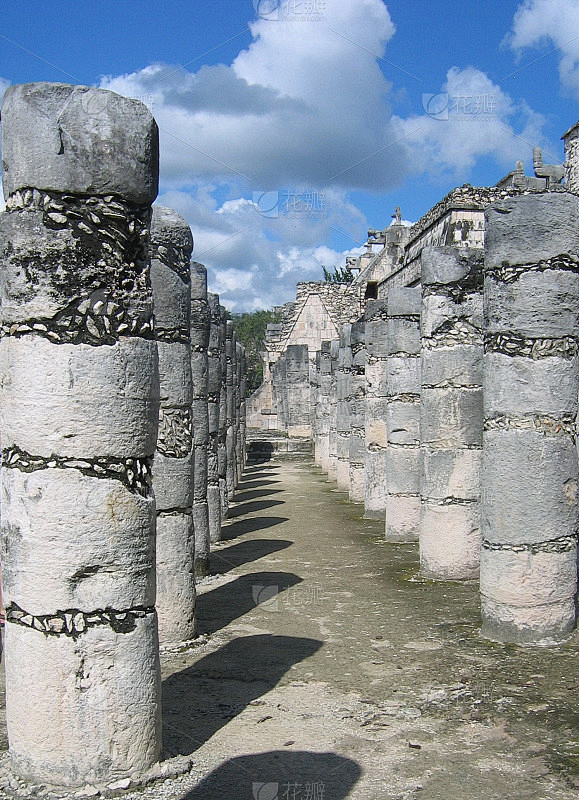 市场支柱-玛雅遗址