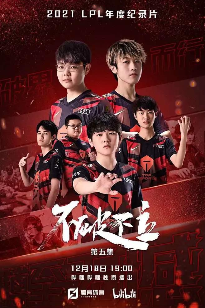 壹作内容创意出品｜LPL不破不立海报5-花瓣网