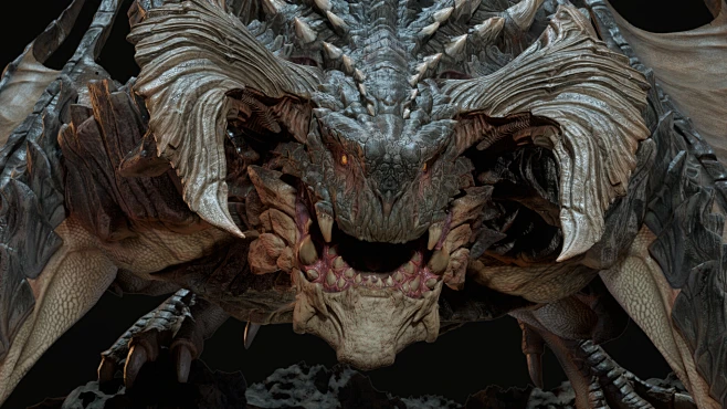 Land Dragon-花瓣网