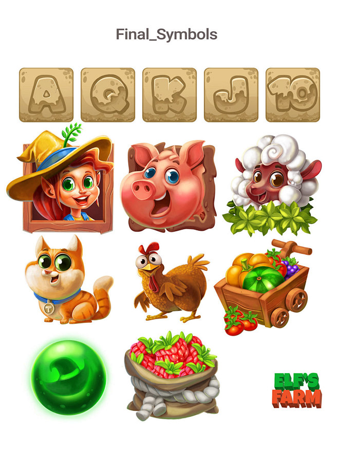 2D art animals Arcade game Digital Art Game Art game concept game ...