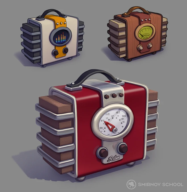 ArtStation - study-props-textures, Ruslana Gus-花瓣网