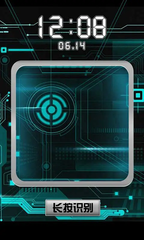 人脸识别酷炫锁屏-应用截图-花瓣网