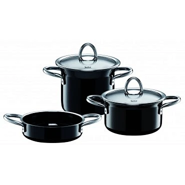 miniMax 5 pc Set Basic Black-花瓣网