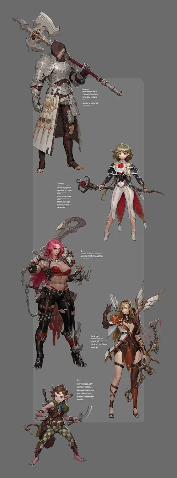 ArtStation - Select your characters!, Gouf Gouf-花瓣网
