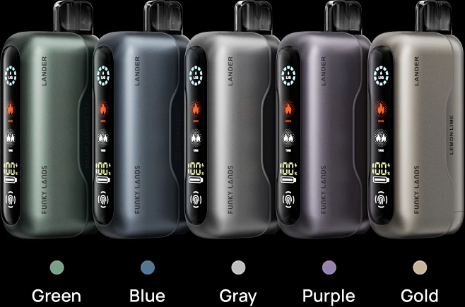 Funky Lands LANDER Disposable Pod Kit-花瓣网