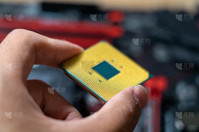 Pc构建 Cpu背面素材 花瓣网