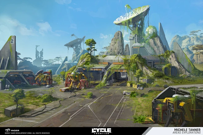 THE CYCLE 2018 - MAP 01 EXPLORATIONS-花瓣网