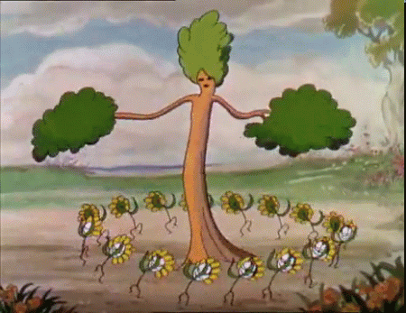 tree dance-花瓣网