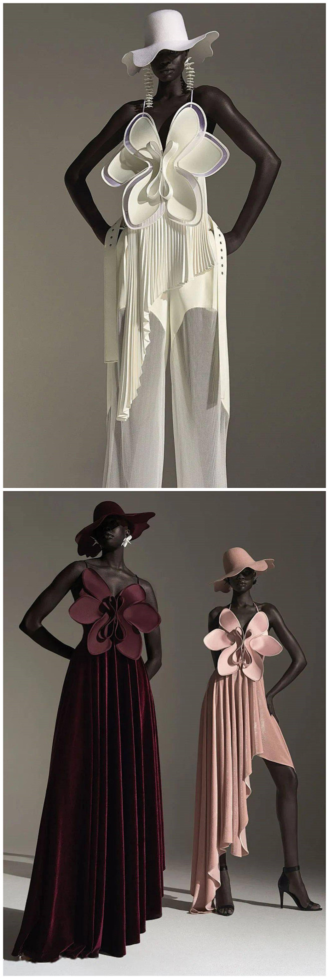 Robert Wun Fall 2020 在2020秋冬最新一季的创作中，Robert Wun延续了兰花的设计概念，并通过 轮廓的雕塑感以及 ...