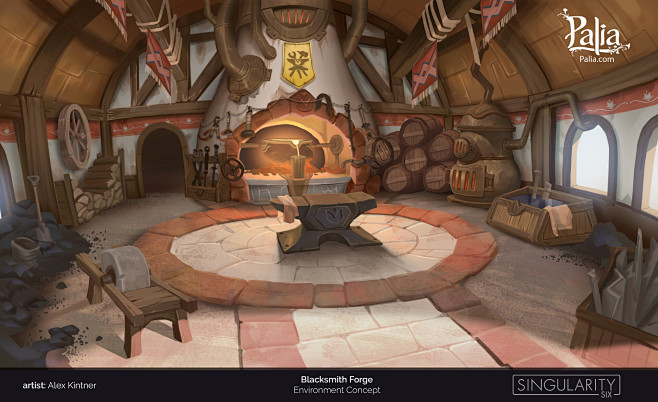 {游戏系列}美国 Palia（UI，角色，场景）-花瓣网