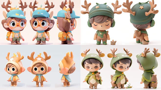 5415_Blind_Box_Style_A_cute_little_boy_with_stars_in_his_eyes_w ...